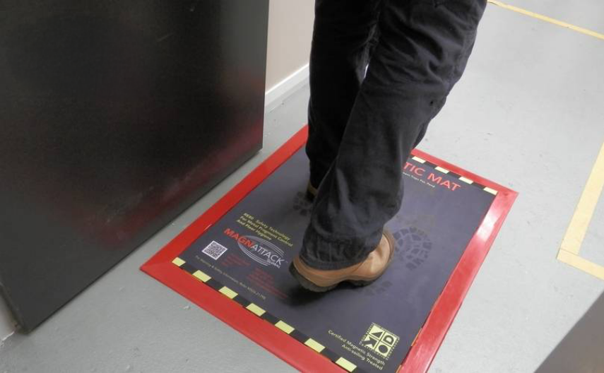 Mag-Stride Magnetic Mat for Industrial Safety