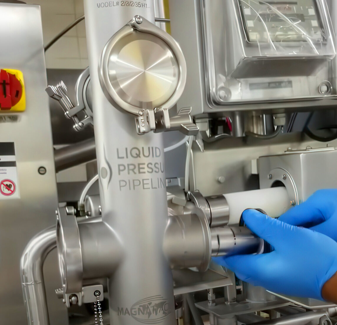 Pressure Pipeline Separator That Captures Metal Contaminants