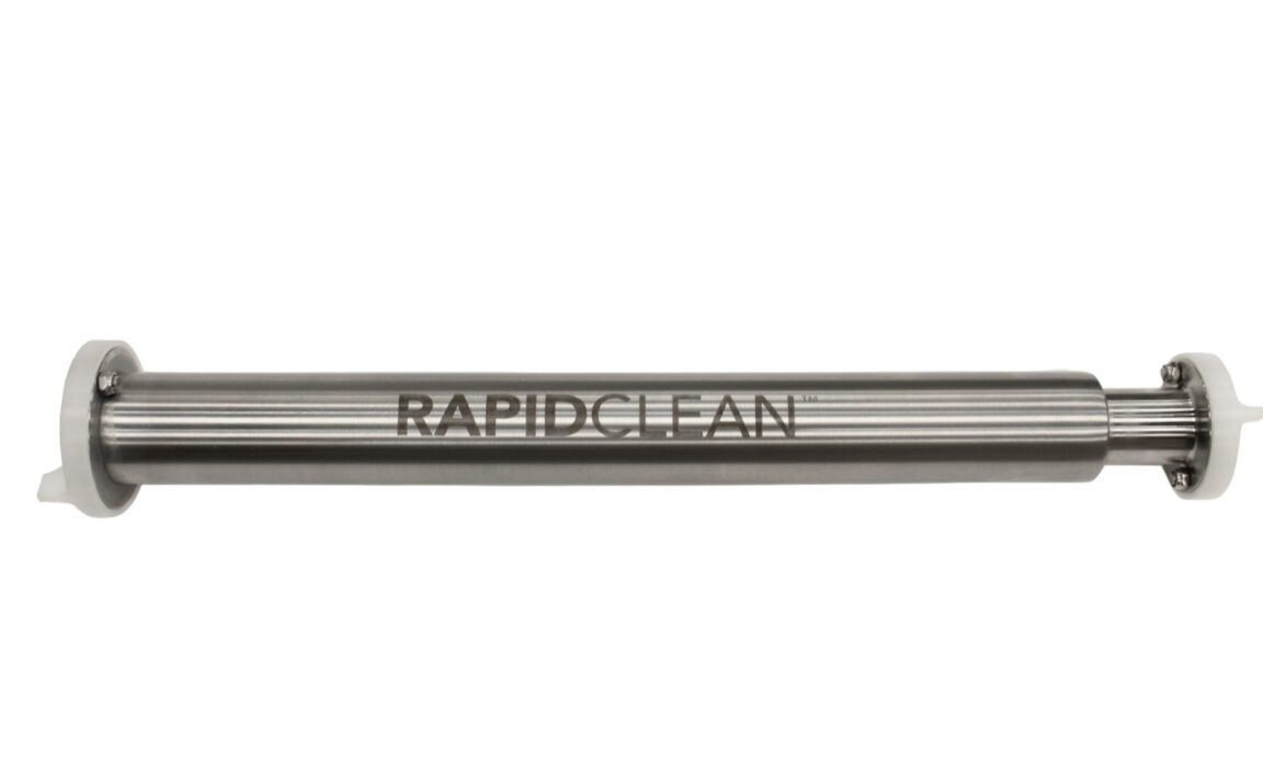 Rapidclean Tubular Magnet for Safe Metal Fragment Removal